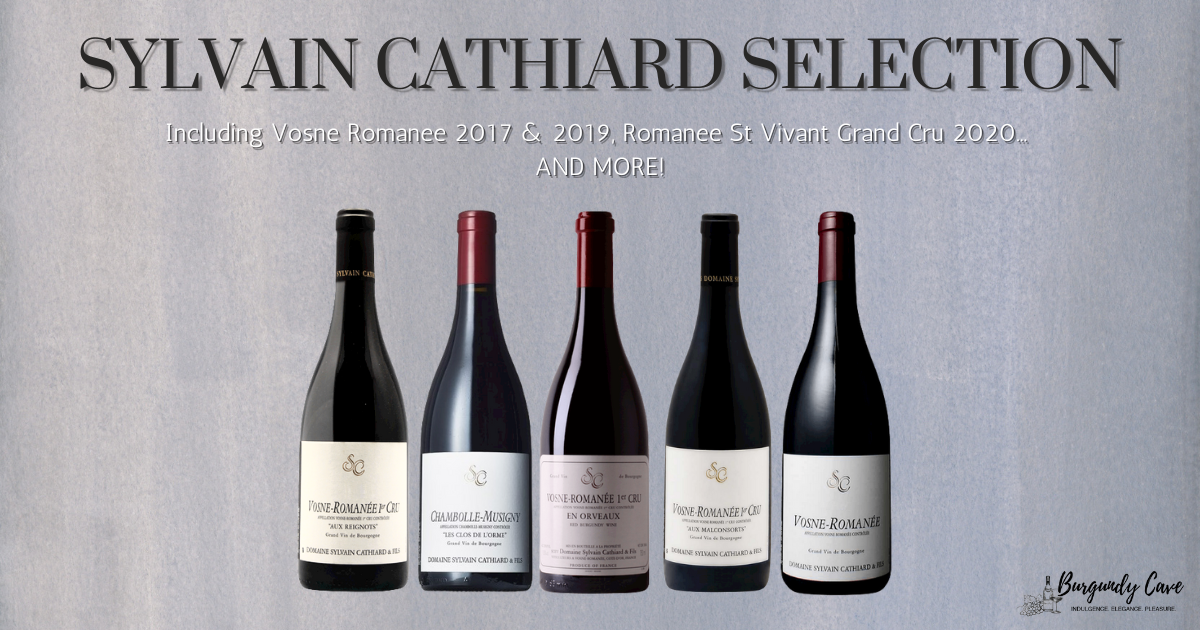 Sylvain Cathiard Selection Including Vosne Romanee 2017 & 2019, Romane ...