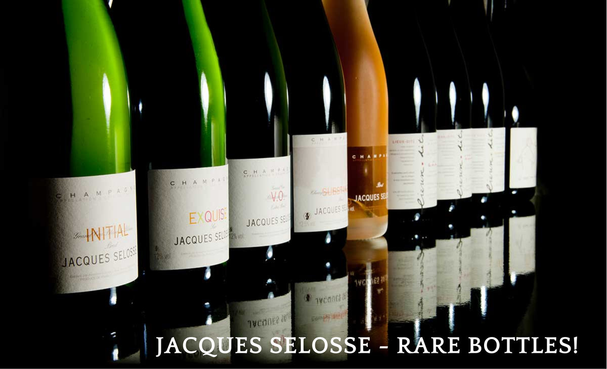 Jacques Selosse Champagne: Better Prices with Credit Reward – Burgundy Cave