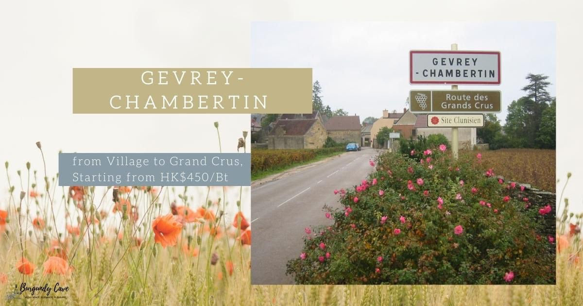 Our Latest Gevrey-Chambertin Selection from Village to Grand Crus, Sta ...
