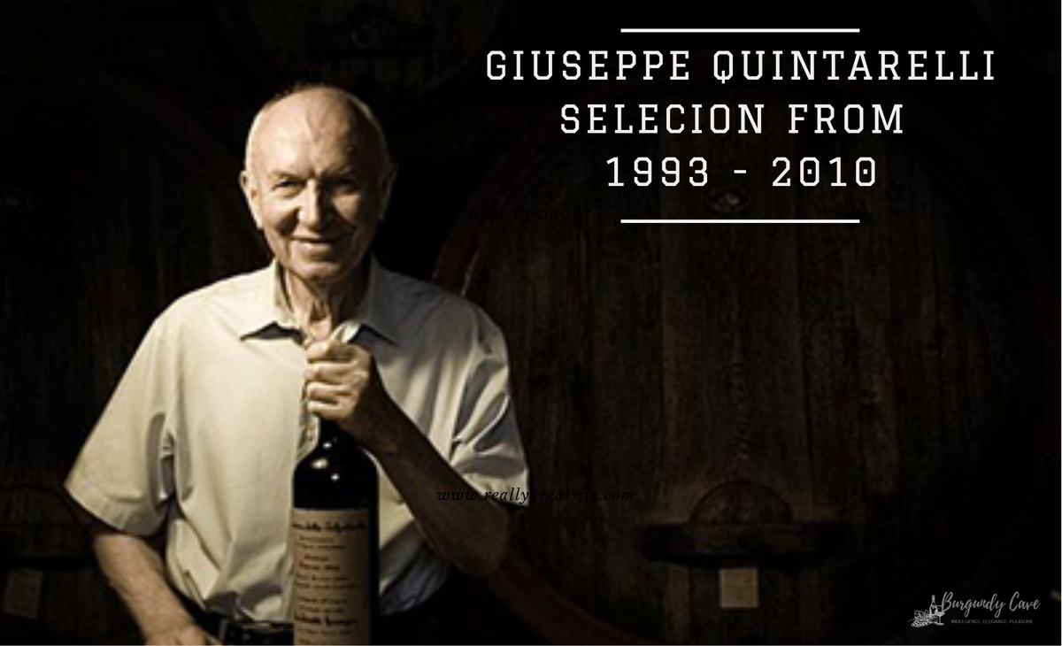 Fantastic Prices! All in Stock, Giuseppe Quintarelli Selection 1993 ...