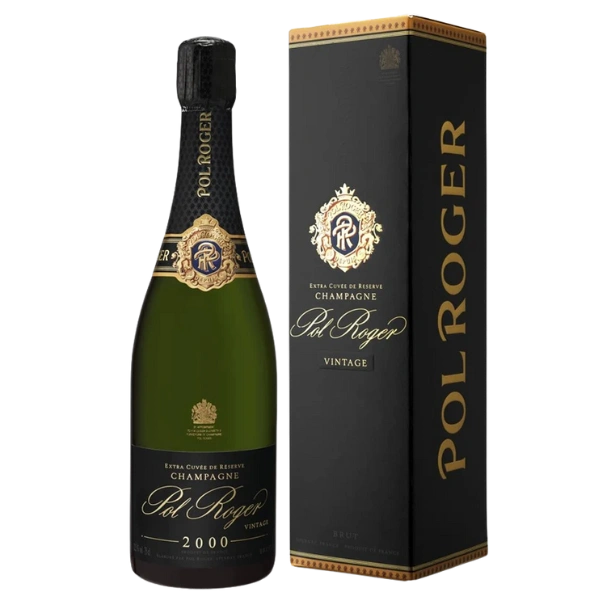 Pol Roger Vintage Brut (Gift-Box) 2000 (1*Mags) – Burgundy Cave